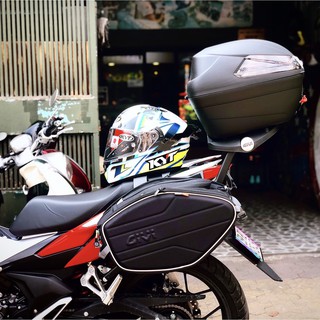 Cặp Túi Treo Hông Xe Givi EA101C - Túi Đôi Givi 30L Treo Hông Xe Máy Có Thể Mở Rộng - Pair Of ...