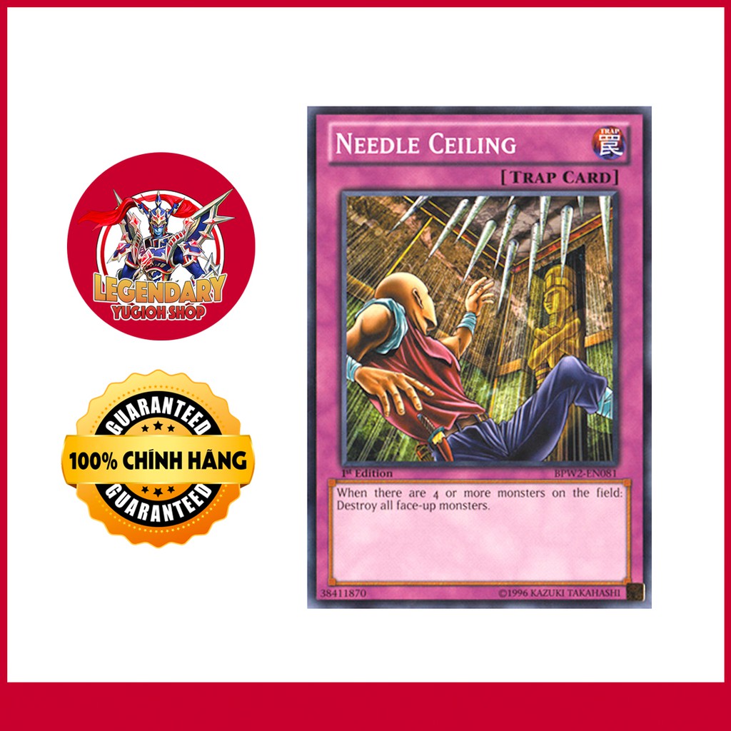 [Thẻ Bài Yugioh Chính Hãng] Needle Ceiling | Shopee Việt Nam