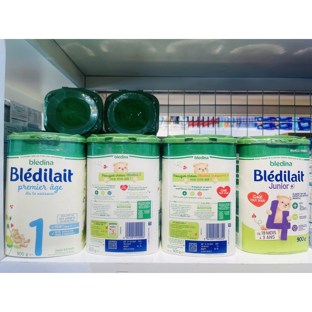 Sữa bột BLEDILAIT PHAP số 1,2,3,4 hộp 900g date 2023 | Shopee Việt Nam