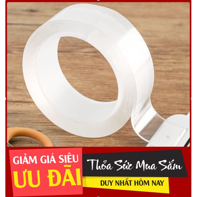Cuộn Băng Keo 3M, Keo 3M 2 Mặt Siêu Dính Dài 2m ( BĂNG DÍNH TRONG ...