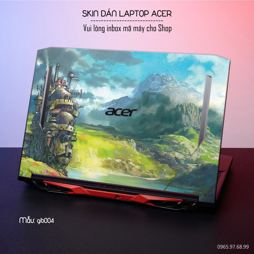 Dán decal cho các dòng Laptop Acer in hình dêc thương cực đẹp theo yêu ...