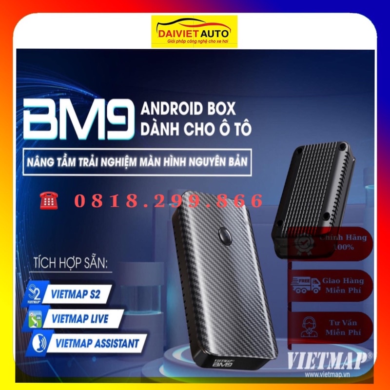 Android Box Vietmap BM9 - Hàng Chính Hãng - Bản Quyền Vietmap S2, Vietmap Live - Sim 4G | Đại ...