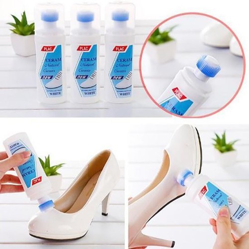 Chai đánh giầy dép túi sách siêu sạch đa năng PLAC CREAM 100ML | Shopee ...