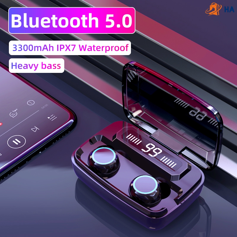 Tai Nghe Nhét Tai M11 2020 Bluetooth 5.0 Tws Không Dây | Shopee Việt Nam