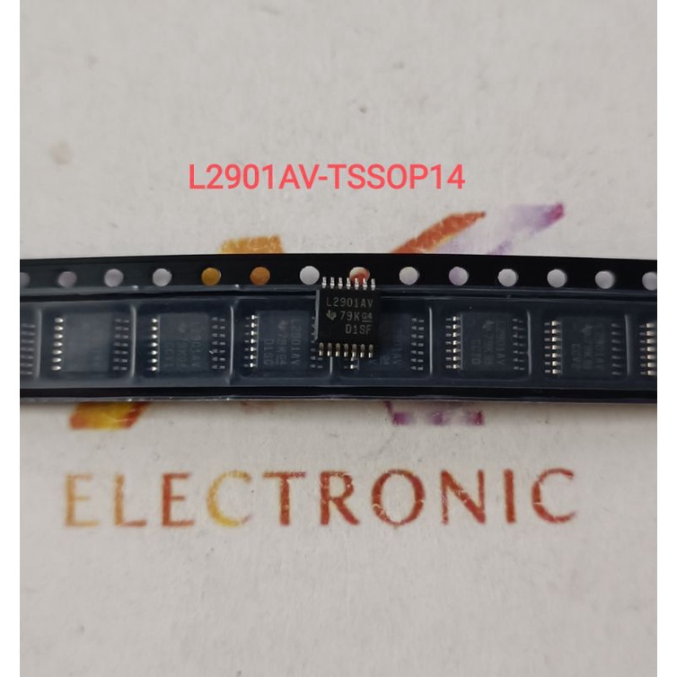 LM2901AVQPWR L2901AV so sánh vi sai TSSOP14 Chính hãng mới 100% | Shopee Việt Nam