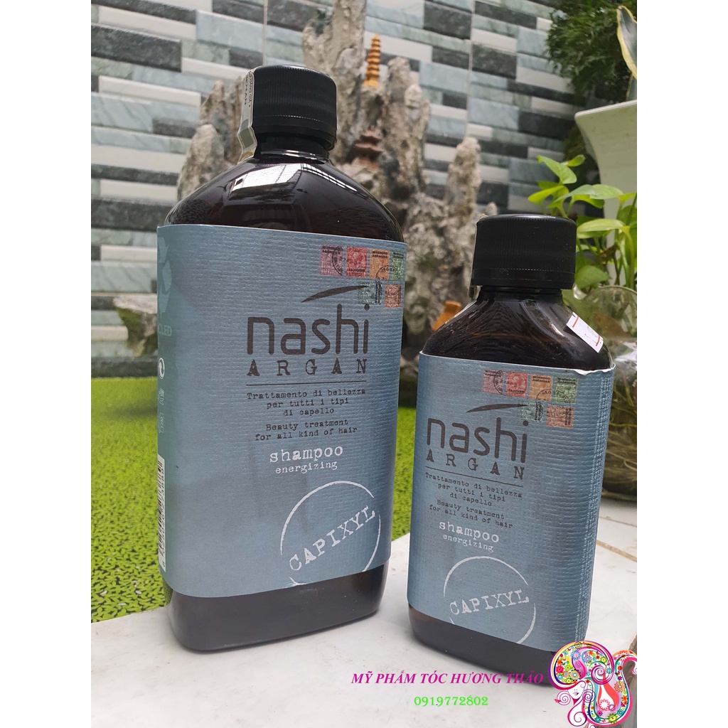 @nashi_italia DẦU GỘI CHỐNG RỤNG TÓC NASHI ARGAN CAPIXYL SHAMPOO ITALY ...
