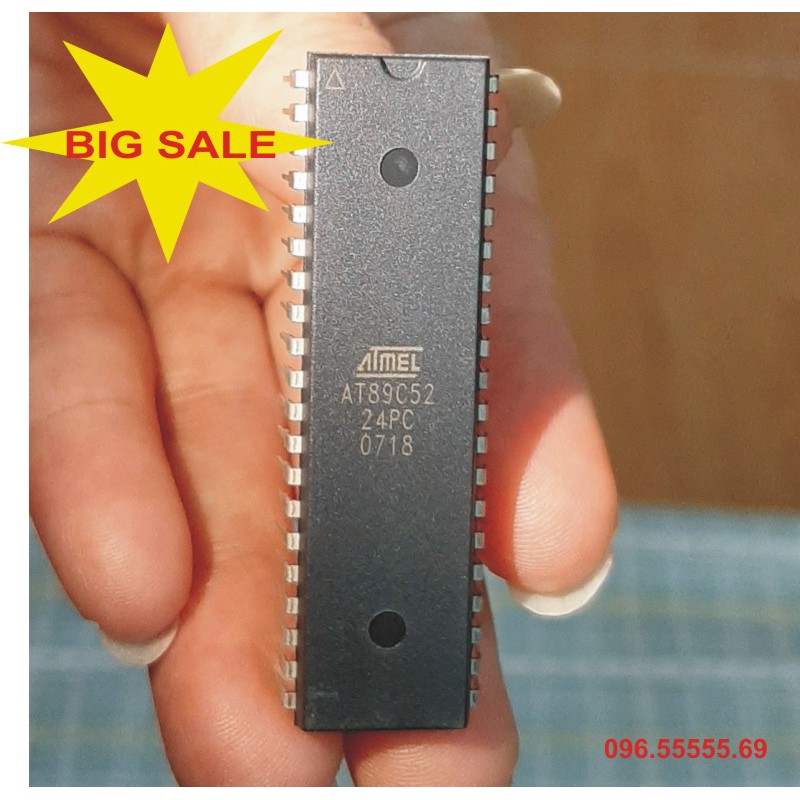 89C52 IC điều khiển - IC điều khiển AT89C52 - Hãng ATMEL | Shopee Việt Nam