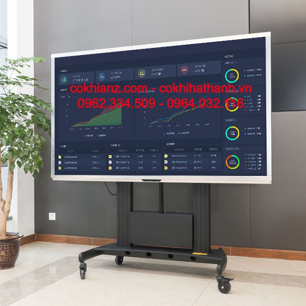 Giá Treo Tivi Di Động NB-TW100 (50"- 100") Điều Khiển Lên Xuống Bằng ...