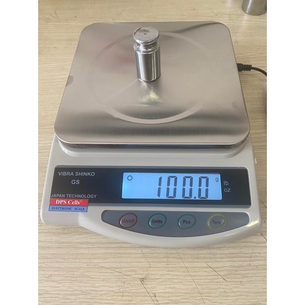 CÂN ĐIỆN TỬ Vibra Shinko GS ( 6kg/1gam ) ( 3kg/0.5gam ) CÂN ĐIỆN TỬ DÙNG CHO GIA ĐÌNH, NHÀ HÀNG ...