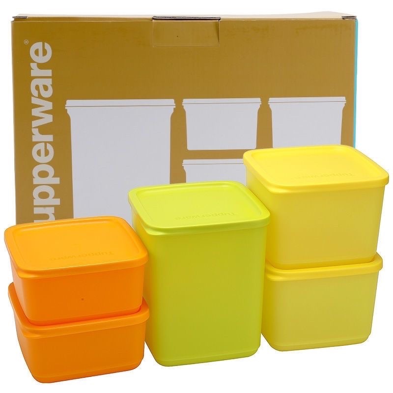 Bộ hộp TUPPERWARE ngăn mát (combo 5món) | Shopee Việt Nam