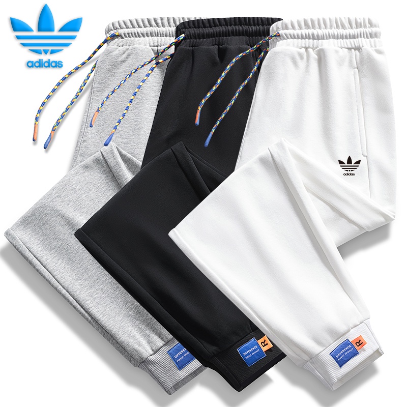 Quần jogger thể thao có dây rút họa tiết Adidas phong cách Hàn Quốc ...