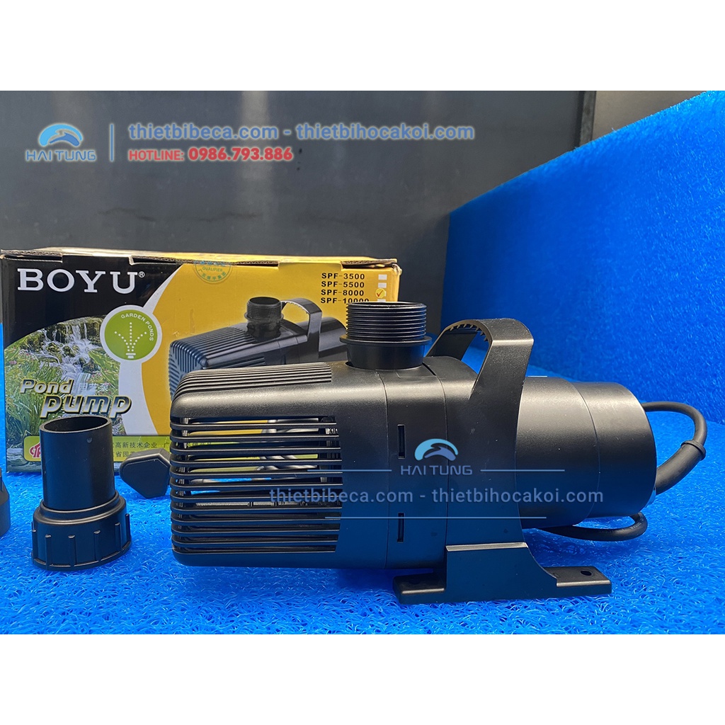 Bơm đẩy BOYU SPF-28000, SPF-38000. Bơm Lọc Cấp Nước Cho Hồ Koi (Đặt Chìm Hoàn Toàn Trong Nước ...