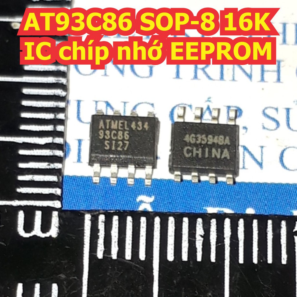 5 con AT93C86 93C86 SOP-8 16K IC chíp nhớ EEPROM kde2033 | Shopee Việt Nam
