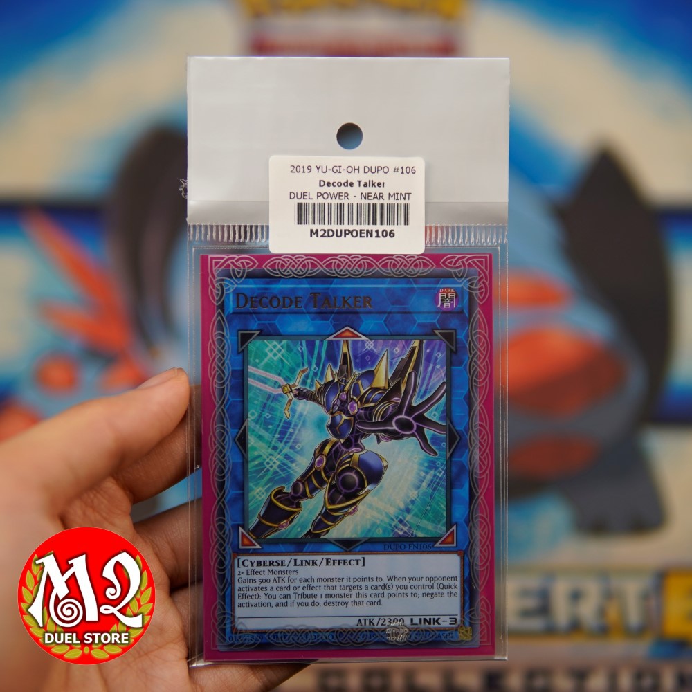 Thẻ bài YUGIOH DUPO-EN106 - Decode Talker - ULTRA RARE - Bảo quản ...