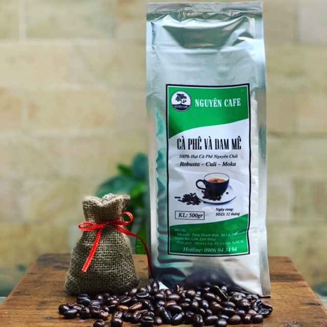 Cà phê sạch nguyên hạt rang xay thượng hạng - Nguyên Cafe | Shopee Việt Nam