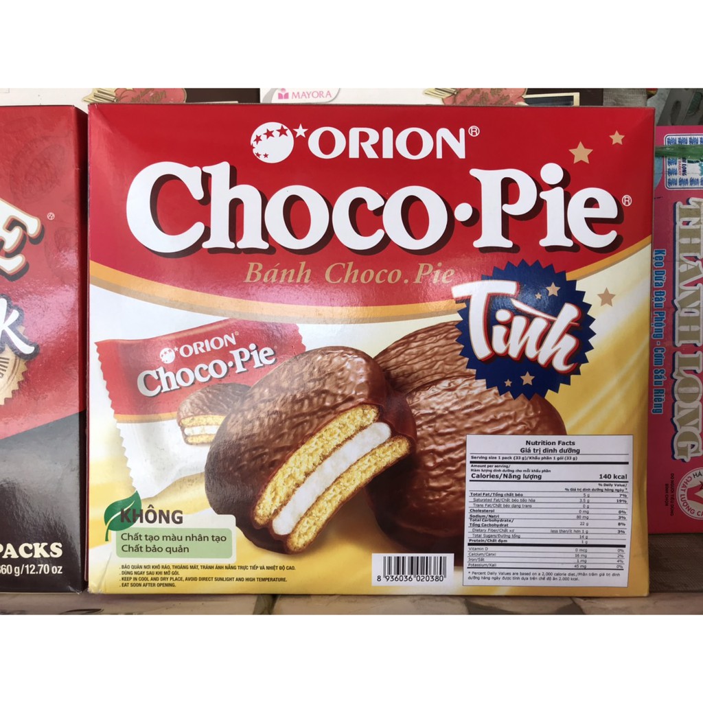 Bánh Choco Pie Orion 396g (12 gói) | Shopee Việt Nam
