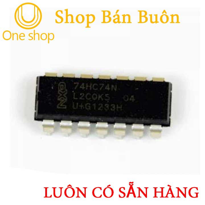 IC Chức Năng 74HC74 DIP14 | Shopee Việt Nam