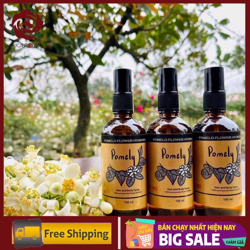 Combo 3 Chai Nước Cất Hoa Bưởi Pomely 100ml | Shopee Việt Nam