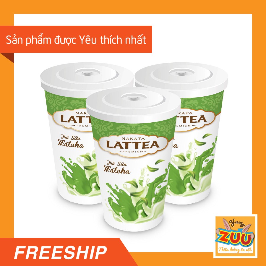 TRÀ SỮA HỘP NAKATA LATTE VỊ MATCHA 🍯FREESHIP💛 GIẢM 5K KHI NHẬP MÃ ...