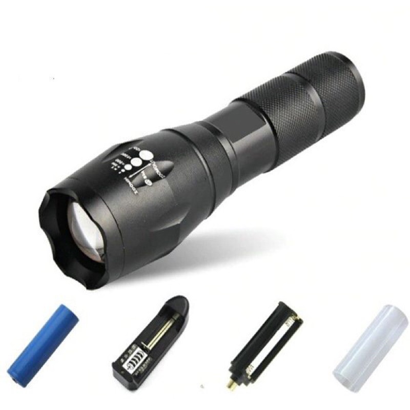 Đèn siêu sáng Ultrafire A100 ( Bộ đủ ) | Shopee Việt Nam