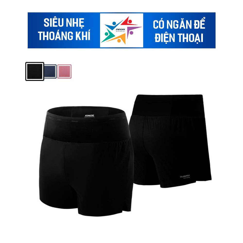 Quần Short Chạy Bộ Nam Có Lót Trong Aonijie FM5109 Siêu Thoáng Khí Thấm ...