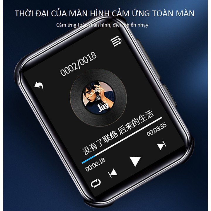 [HÀNG CHÍNH HÃNG] MÁY NGHE NHẠC MP3 BLUETOOTH RUIZU M9 BỘ NHỚ TRONG ...