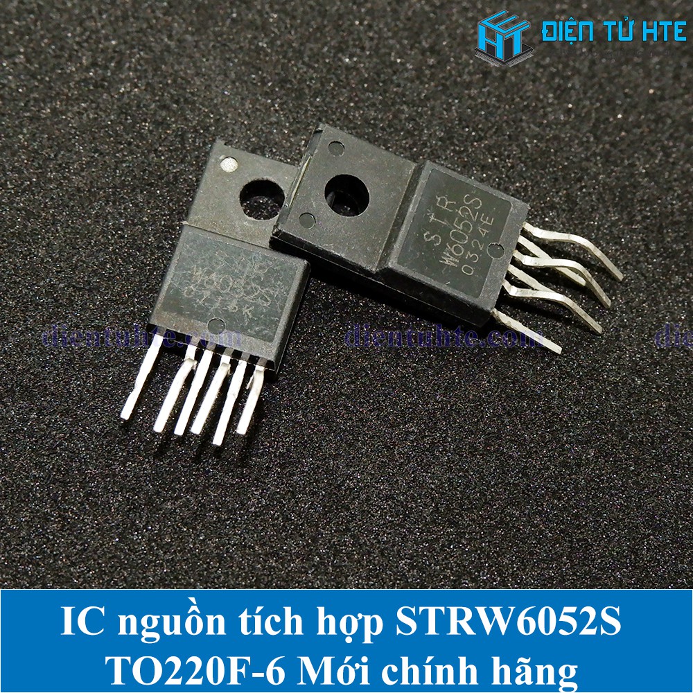IC nguồn xung tích hợp STR-W6052S STRW6052S W6052S W6052 TO220-6 Mới ...