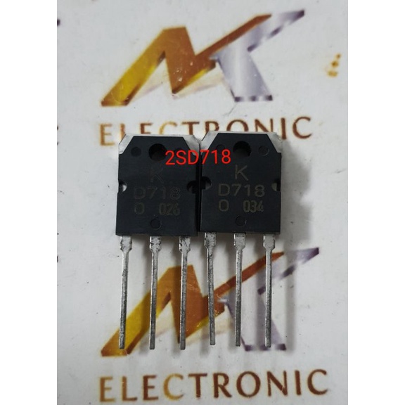 2SD718 D718 TO3P PNP Transistor 8A 120V | Shopee Việt Nam
