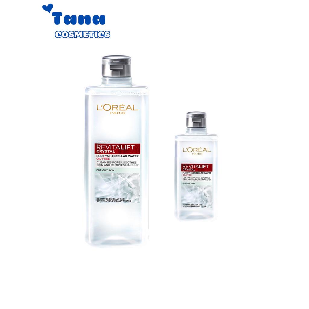 Nước Tẩy Trang L'Oréal Paris Dành Cho Da Dầu Revitalift Crystal Purifying Micellar Water 95ml ...