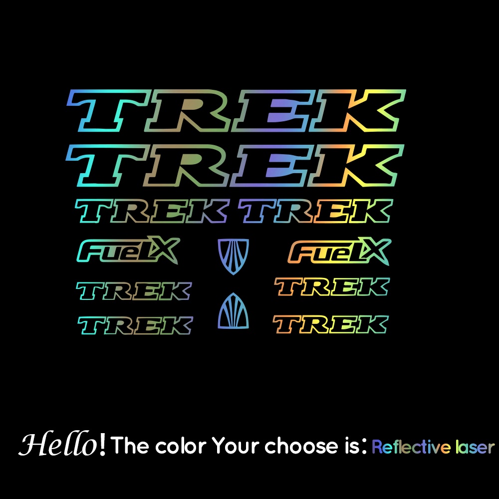 1 Bộ TREK Khung Xe Đạp Dán MTB DH Đi Xe Đạp Đường Đi Đề Can Khung Xe ...
