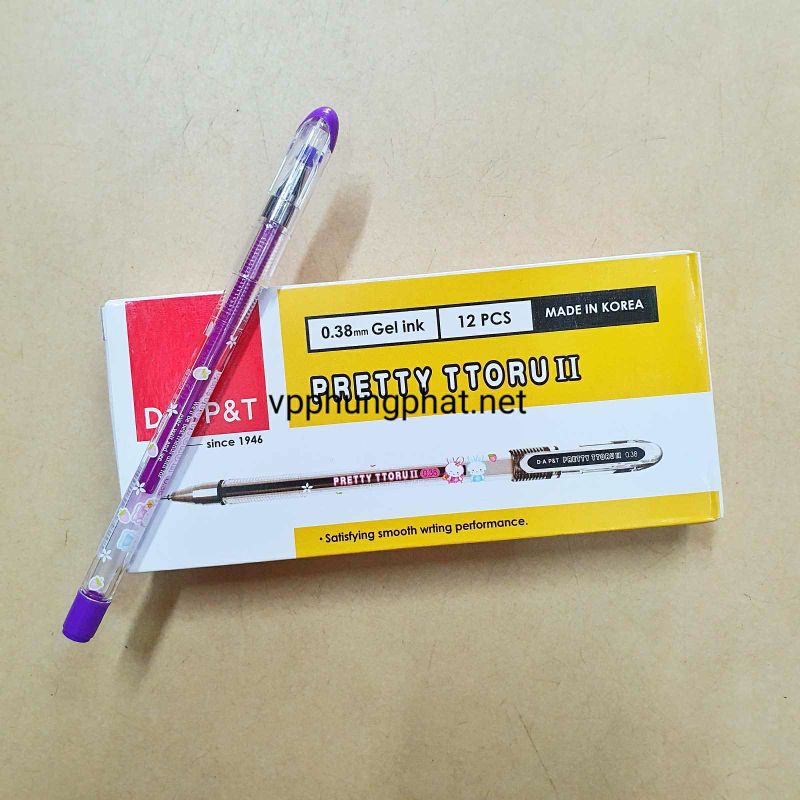 Hộp 12 Bút Nước Pretty Ttoru II Mực Tím (Hàng Chính Hãng) | Shopee Việt Nam