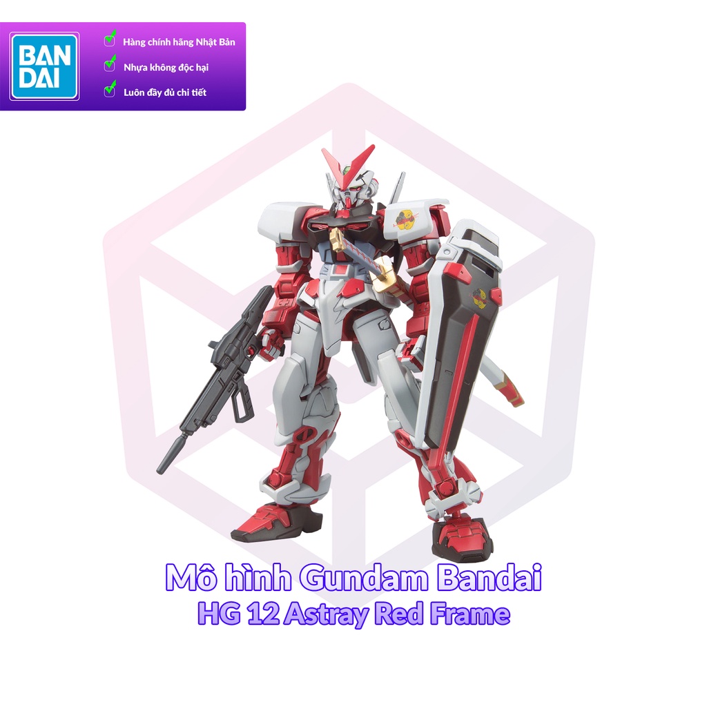Mô hình Gundam Bandai HG 12 Astray Red Frame 1/144 Gundam SEED [GDB] [BHG] | Shopee Việt Nam