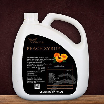 Siro/Surup Đào Wings 2.5kg - Chuẩn Ngon ( Wings Đào) | Shopee Việt Nam
