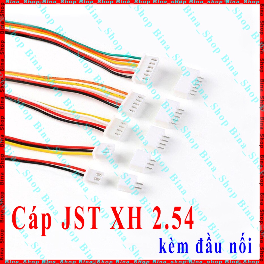 Cáp JST XH 2.54 20cm kèm đầu nối | Shopee Việt Nam