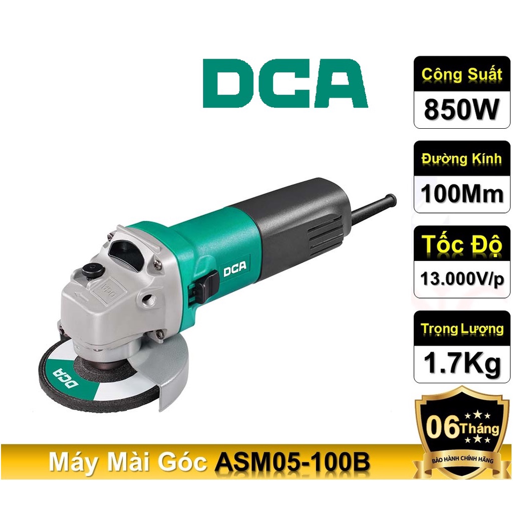 Máy mài cầm tay DCA ASM05-100B công suất 850W, bảo hành 6 tháng | Shopee Việt Nam