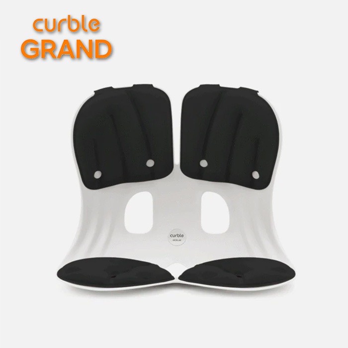 [MALL] Ghế Curble Chair Grand Đen người trên 70kg chống gù điều chỉnh ...