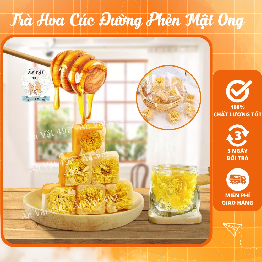 Trà Hoa Cúc Đường Phèn Mật Ong 1Kg - Ăn Vặt 492 | Shopee Việt Nam