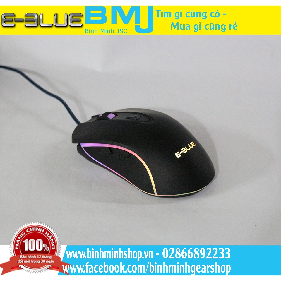 Chuột gaming Eblue EMS667 Led RGB | Shopee Việt Nam