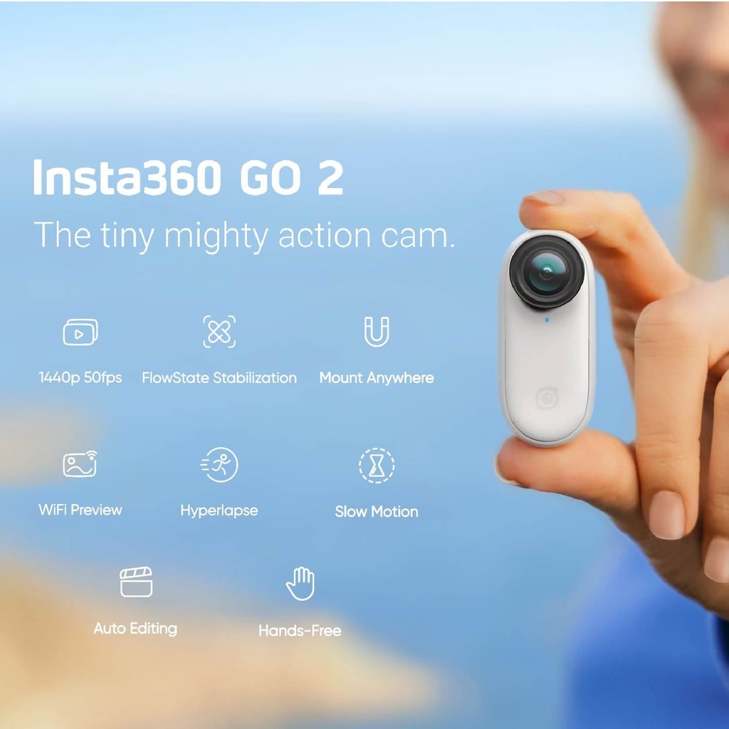 Máy quay Insta360 Go 2 Action Camera Chính Hãng | Bộ nhớ 32GB | Bảo hành 12 tháng | Shopee Việt Nam
