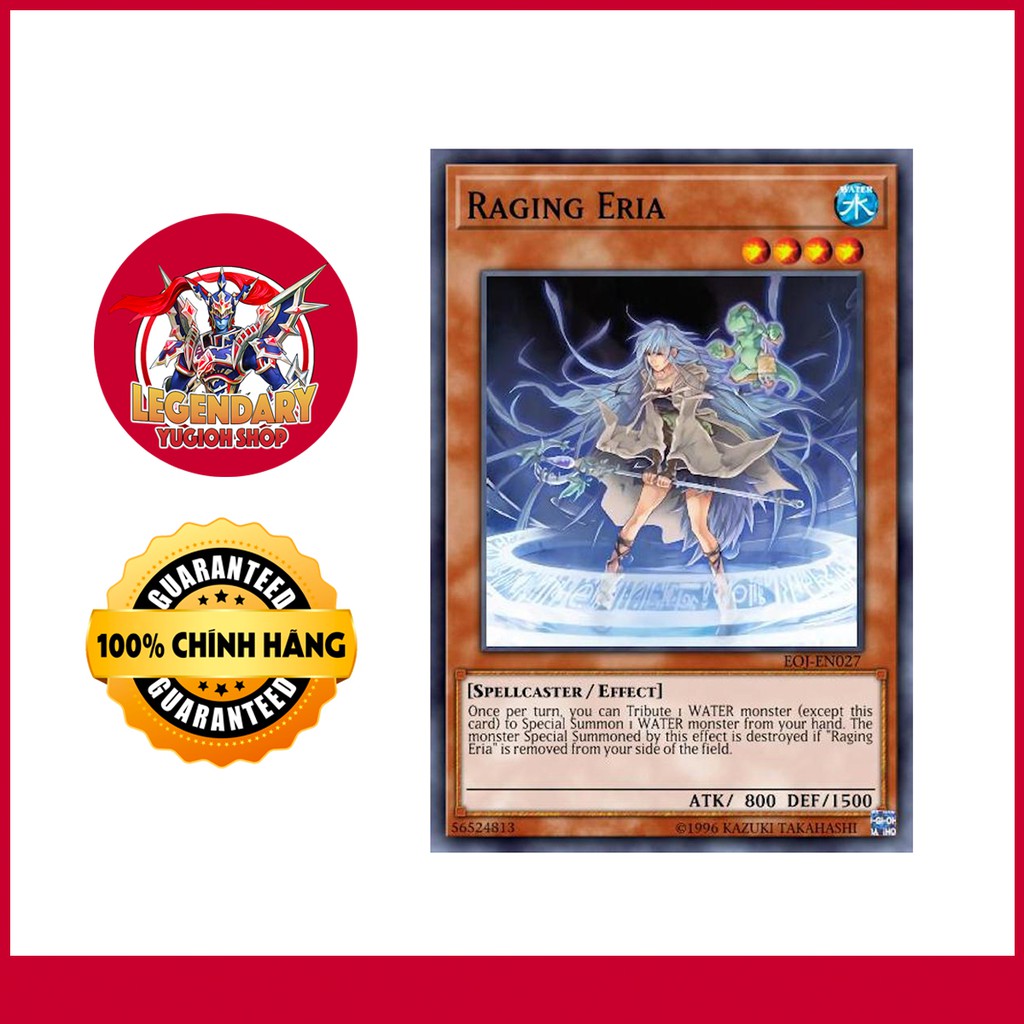 [Thẻ Bài Yugioh Chính Hãng] Raging Eria | Shopee Việt Nam