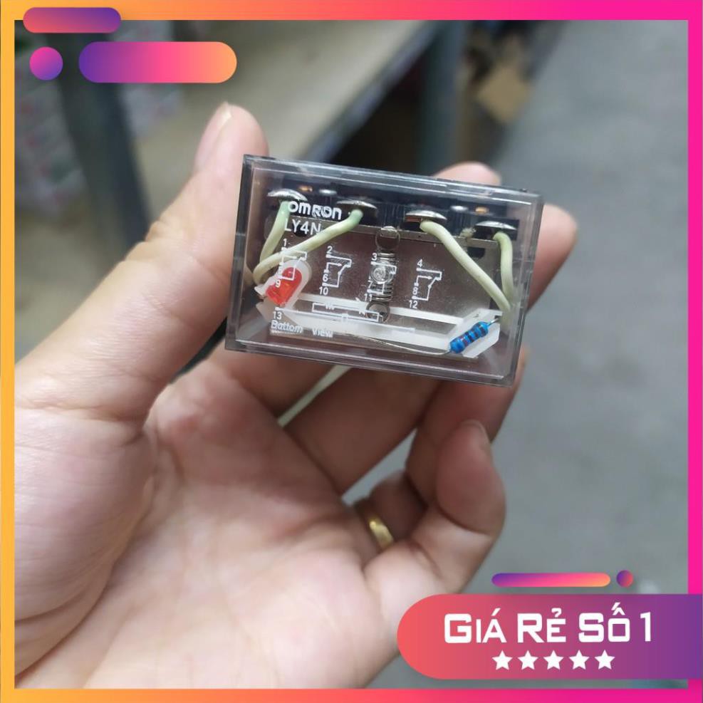 Relay trung gian 14 chân lớn LY4 | Shopee Việt Nam