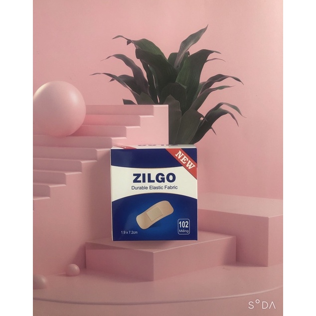 Băng cá nhân Zilgo hộp 102 miếng | Shopee Việt Nam
