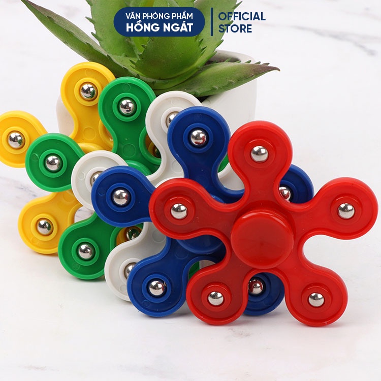 Con quay spinner cho bé, con quay mini 3 cánh bằng nhựa giá rẻ làm quà ...