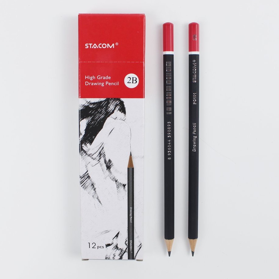 Bút Chì Gỗ Kỹ Thuật 2B STACOM PC101 | Shopee Việt Nam