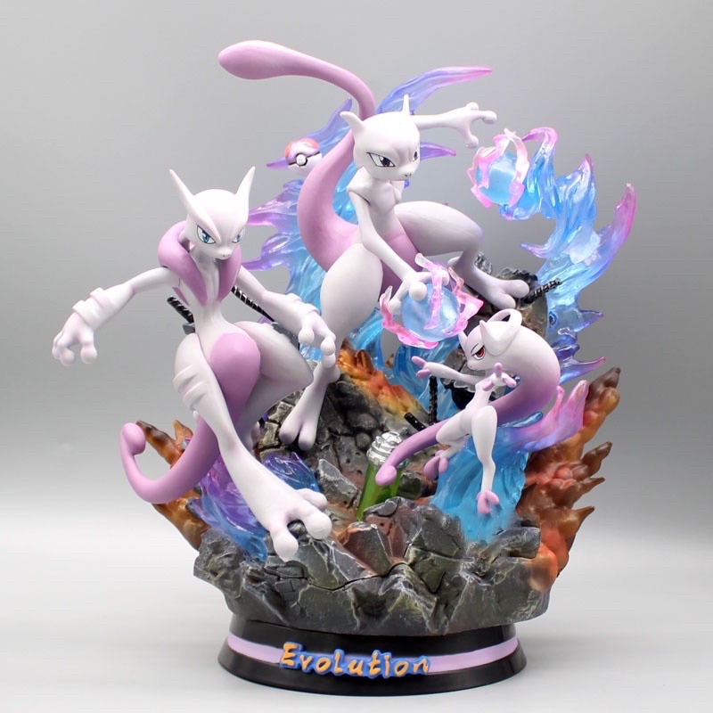 [HÀNG HOT] Mô hình Pokemon Mewtwo Thế Hệ 2 Có LED MỚI, Figure Mewtwo ...