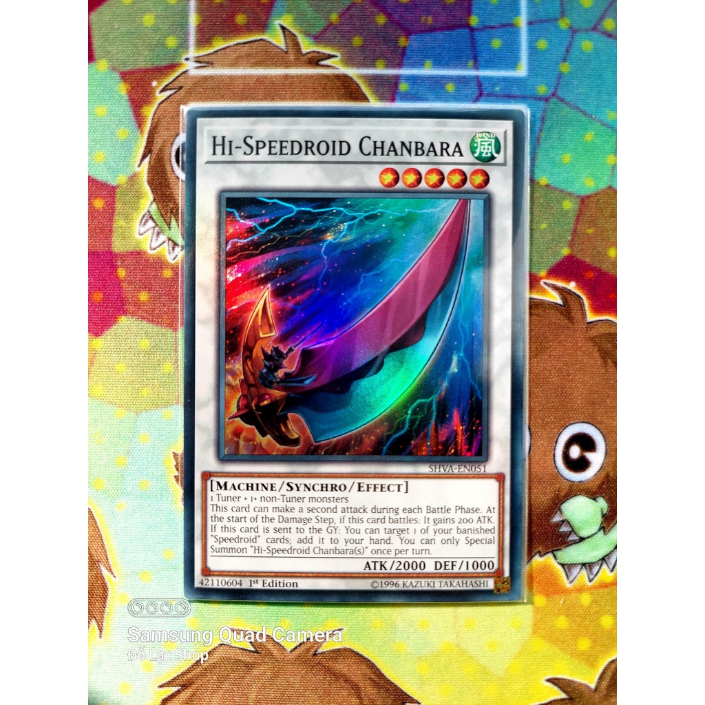 [ Đỗ Lạc Shop ] Thẻ Bài Yugioh Monster Hi-Speedroid Chanbara - SHVA ...