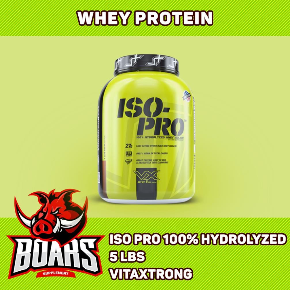 ISO PRO 100% HYDROLYZED, SỮA TĂNG CƠ HẤP THỤ NHANH (5LBS/8LBS) | Shopee ...