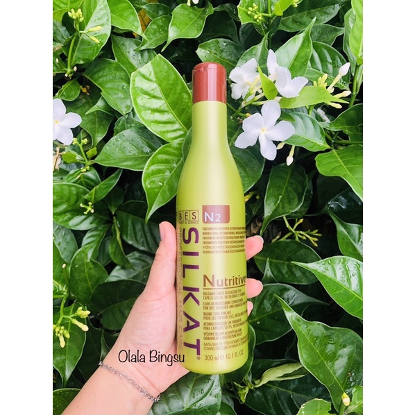 Dầu gội dành cho tóc khô, phai màu Bes Hergen Silkat Nutritivo 300ml ...