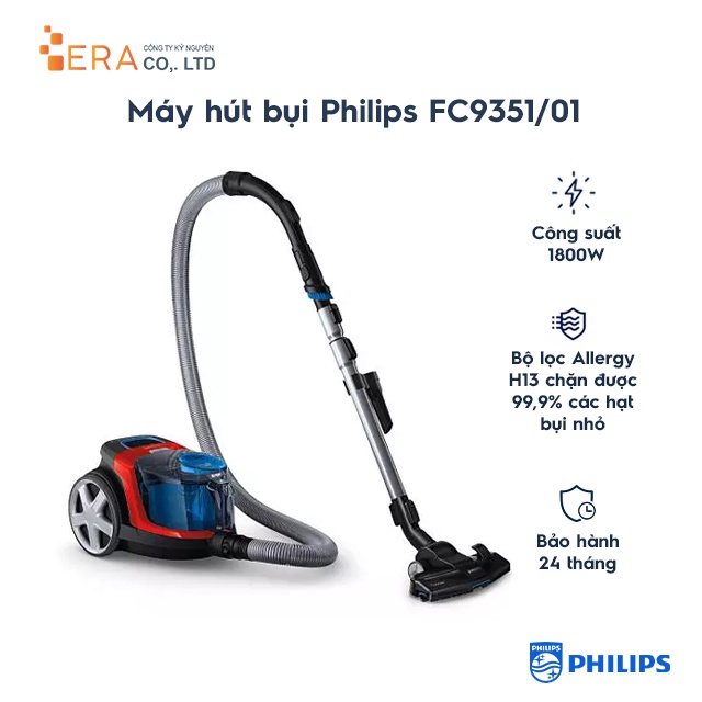 Máy hút bụi Philips FC9351 1900W - Hàng chính hãng | Shopee Việt Nam
