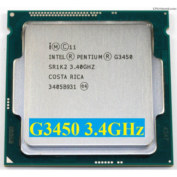 CPU Intel Pentium G3450 3.4G / 3MB / HD Graphics / Socket 1150 | Shopee ...